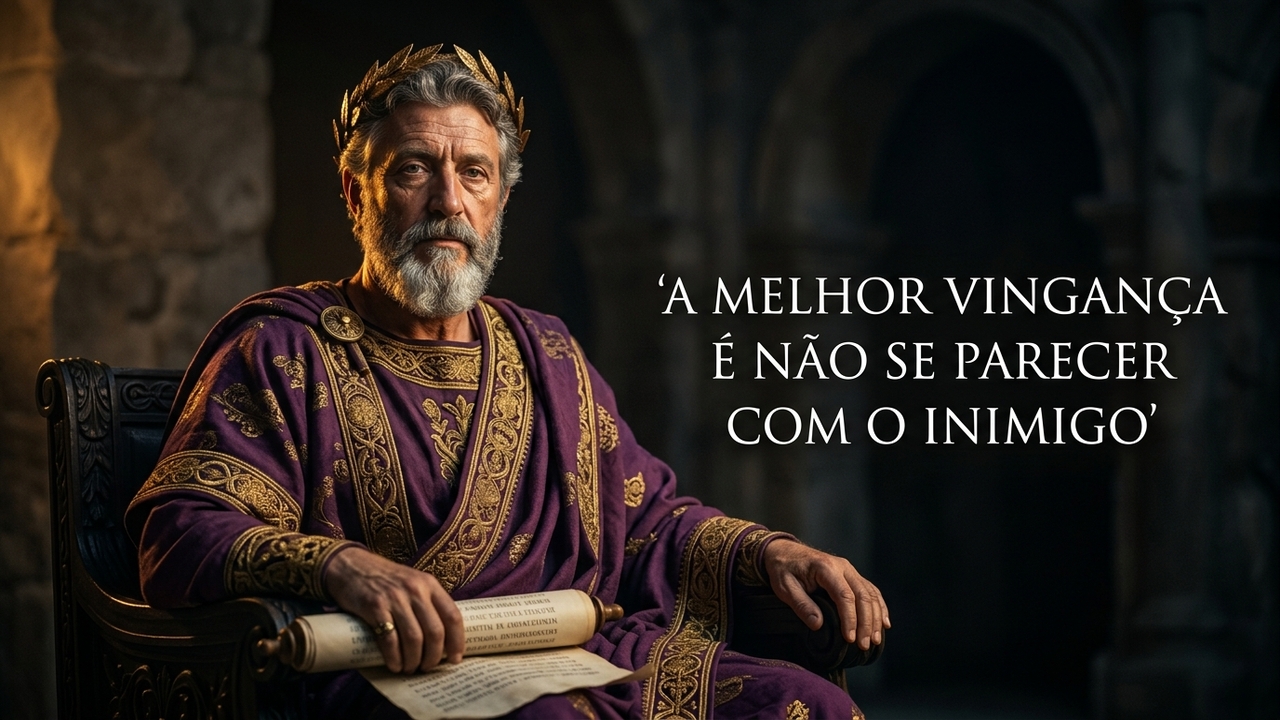 Marco Aurélio, imperador romano, disse uma frase para quem vive ...